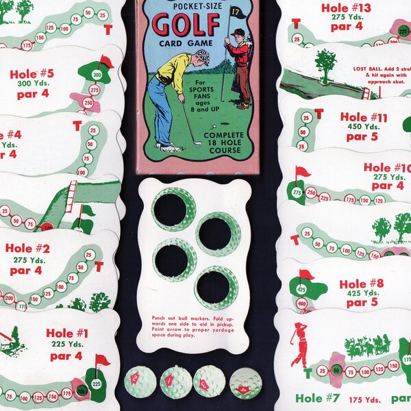 Mini Golf Scorecard - Etsy