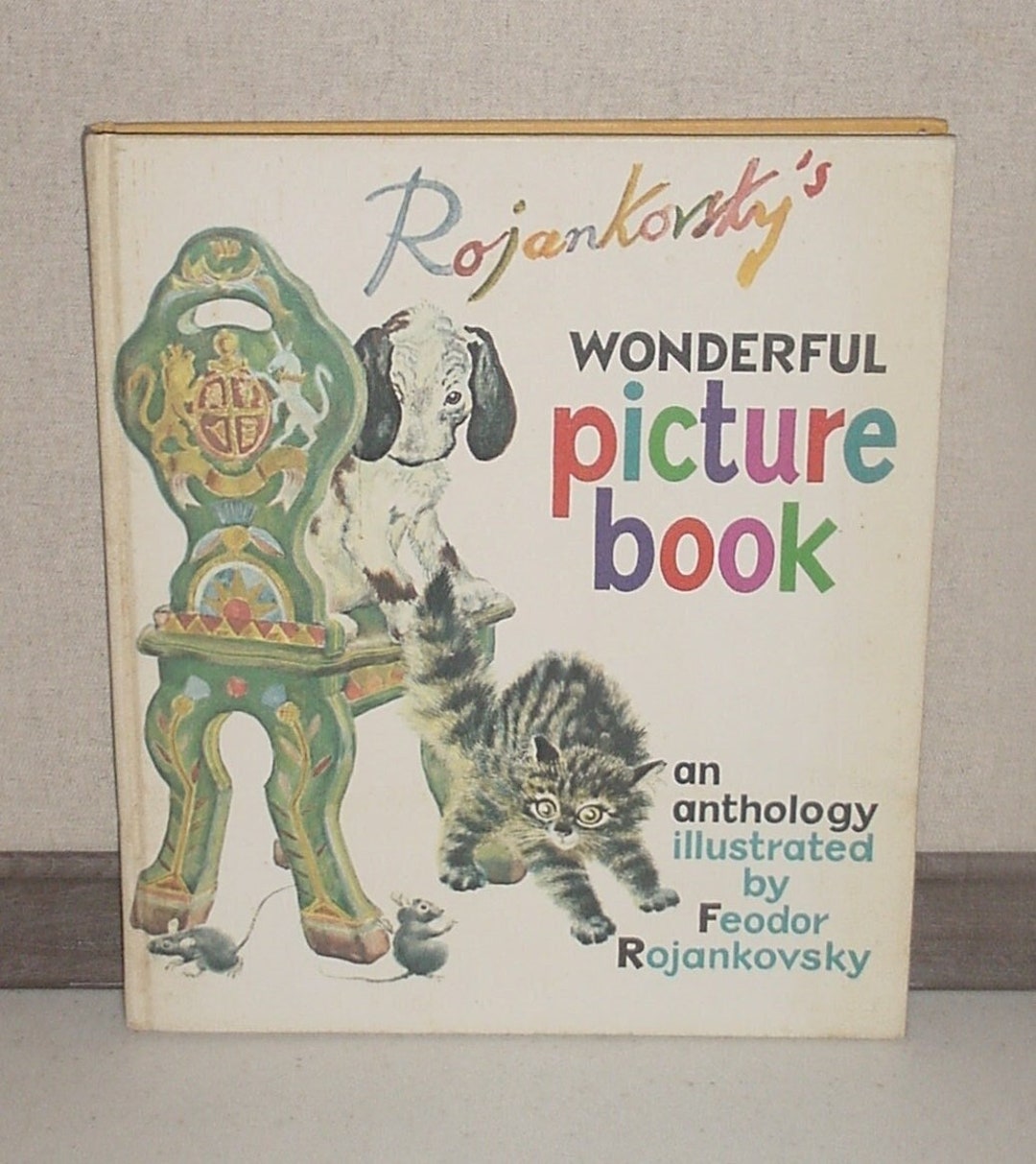 Vintage Childrens WONDERFUL PICTURE BOOK Anthology Illustrated by ...