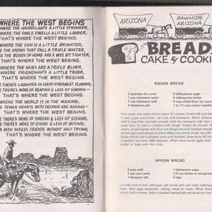 Vintage Cookbook FRONTIER CHUCKWAGON COOKIN' American Food Recipes ...