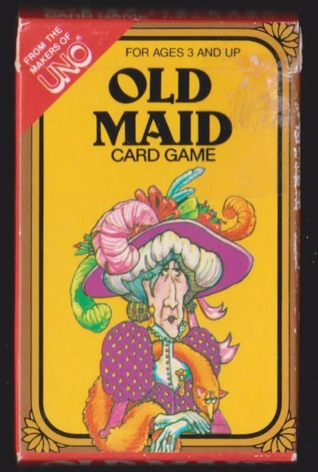 Vintage OLD MAID Card GAME Like New Profession Teacher,singer,lawyer ...