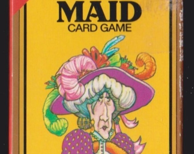 Vintage OLD MAID Card GAME Like New Profession Teacher,singer,lawyer ...
