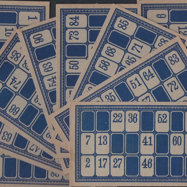 Lotto Game Card - Etsy