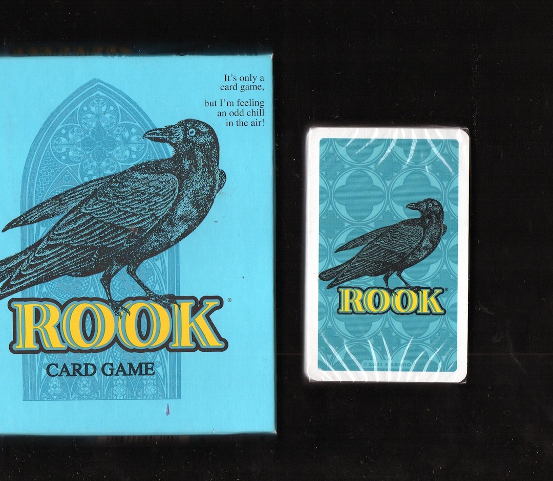ROOK Game GOTHIC Style Number CARDS 1-14 in 4 Colors,sealed Deck,black ...