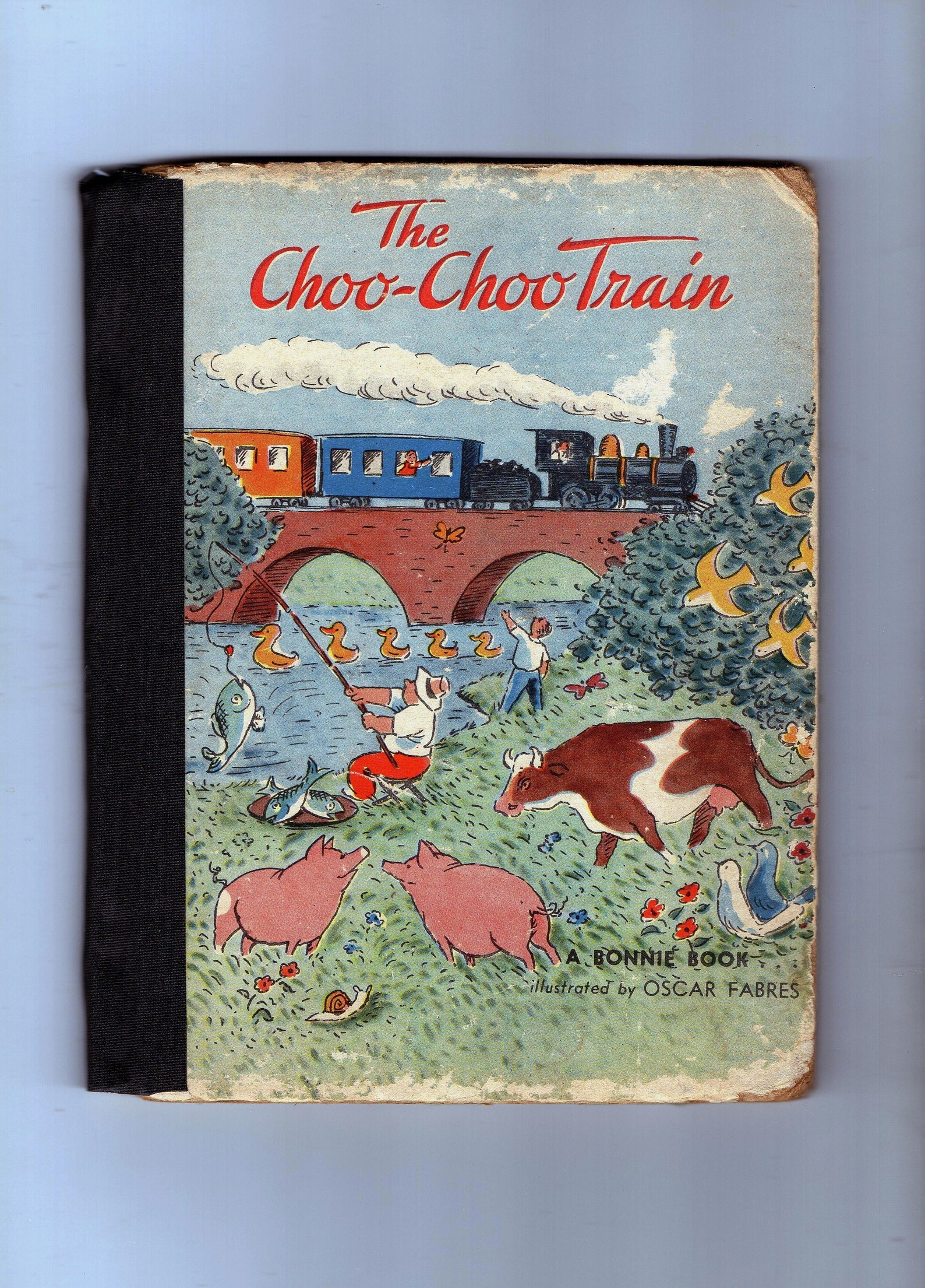 Vintage Children's Book The CHOO-CHOO TRAIN Nice Color | Etsy