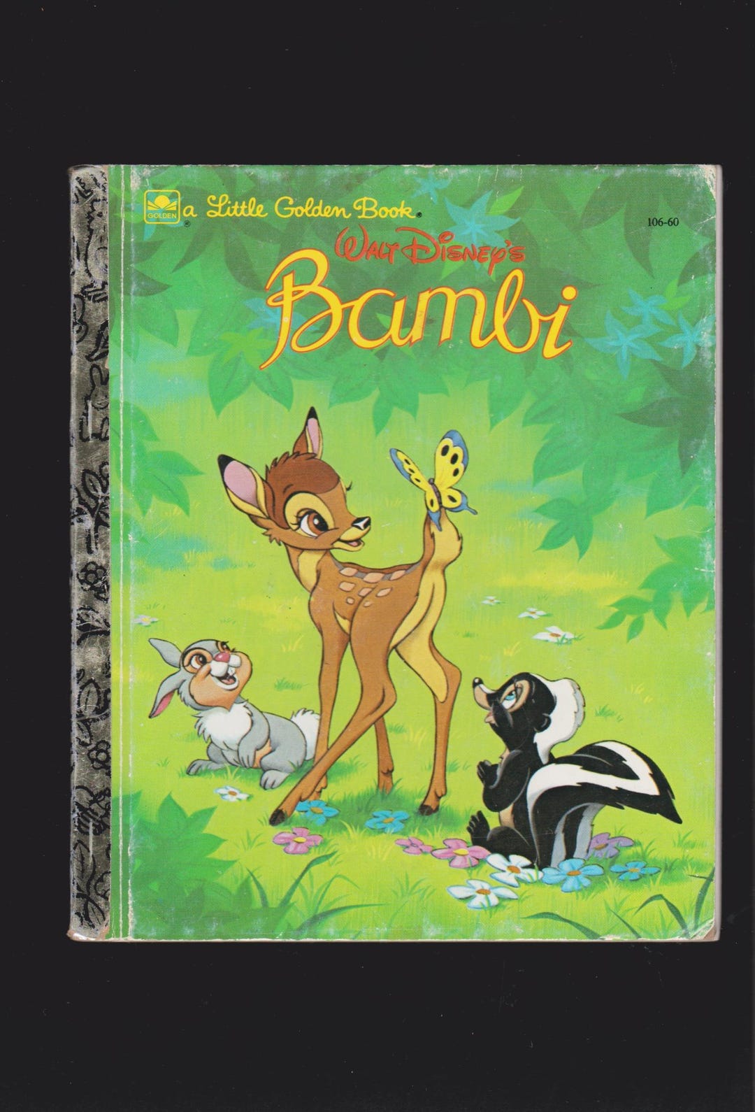Vintage Little Golden Book DISNEY'S BAMBI Story With Adorable ...