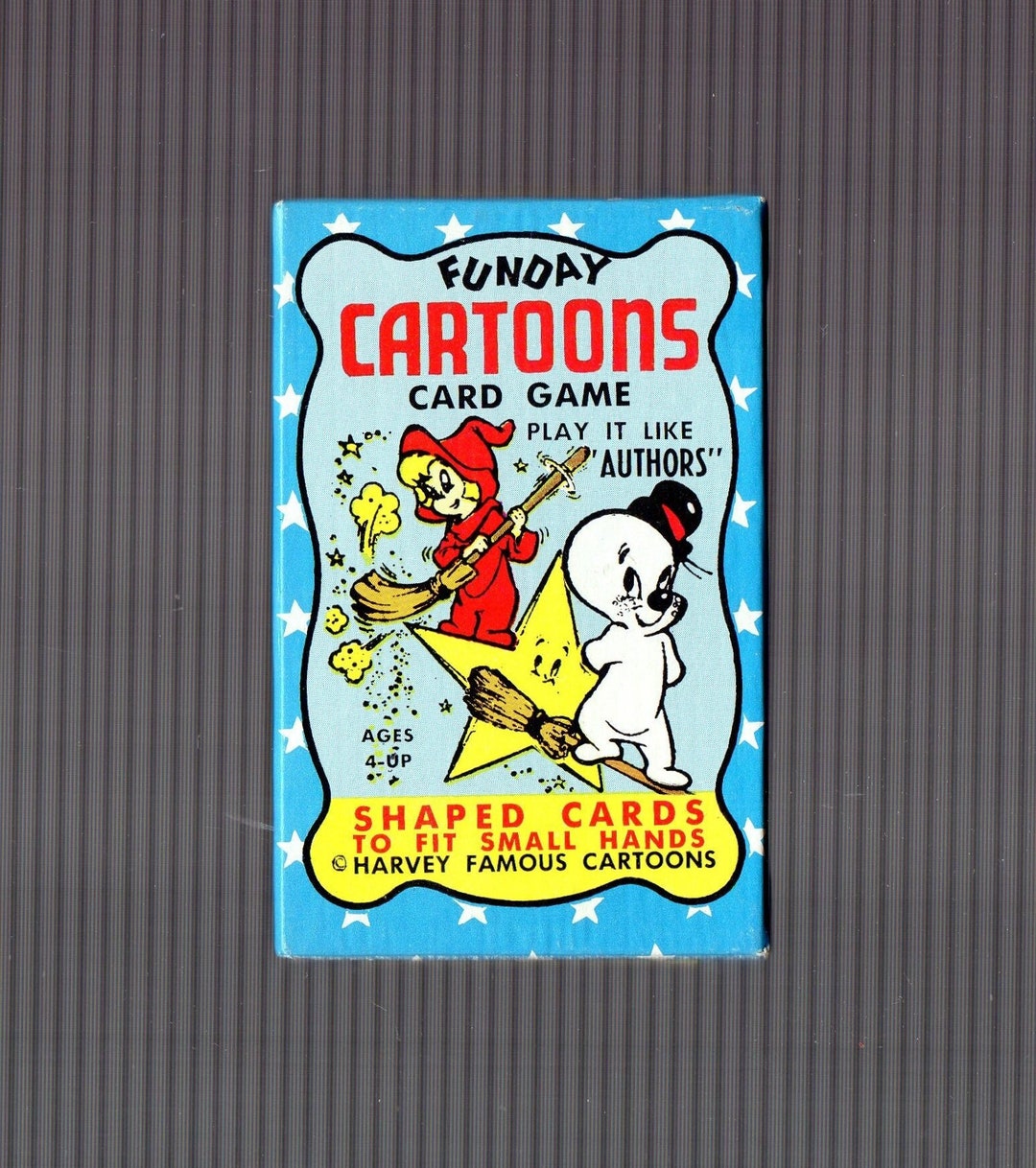 Vintage Funday CARTOONS Card Game SPOOKY Ghost,wendy Good Little Witch ...