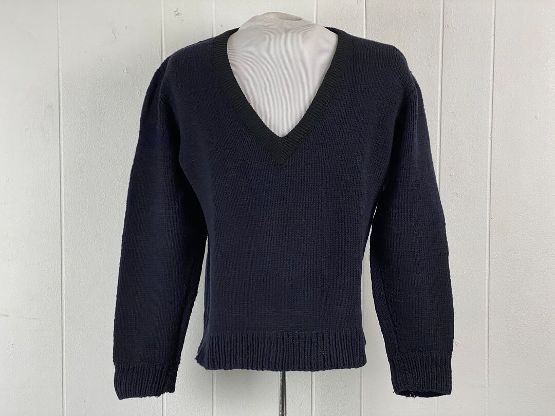 Vintage Sweater, Size Large, 1920s Sweater, 1930s Sweater, Knit Sweater ...