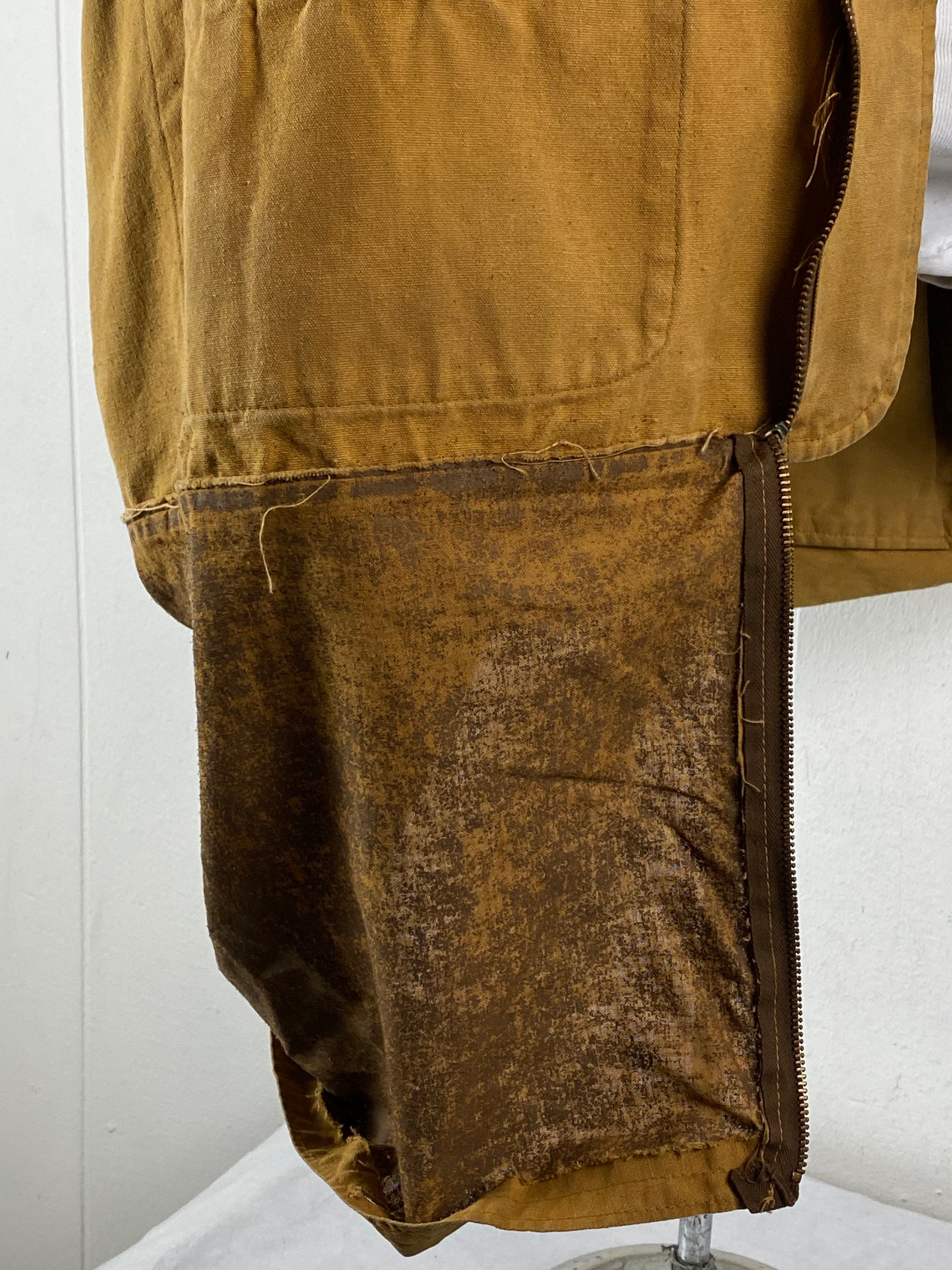 Vintage Jacket, 1950s Jacket, Vintage Hunting Jacket, Brown Duck Jacket ...