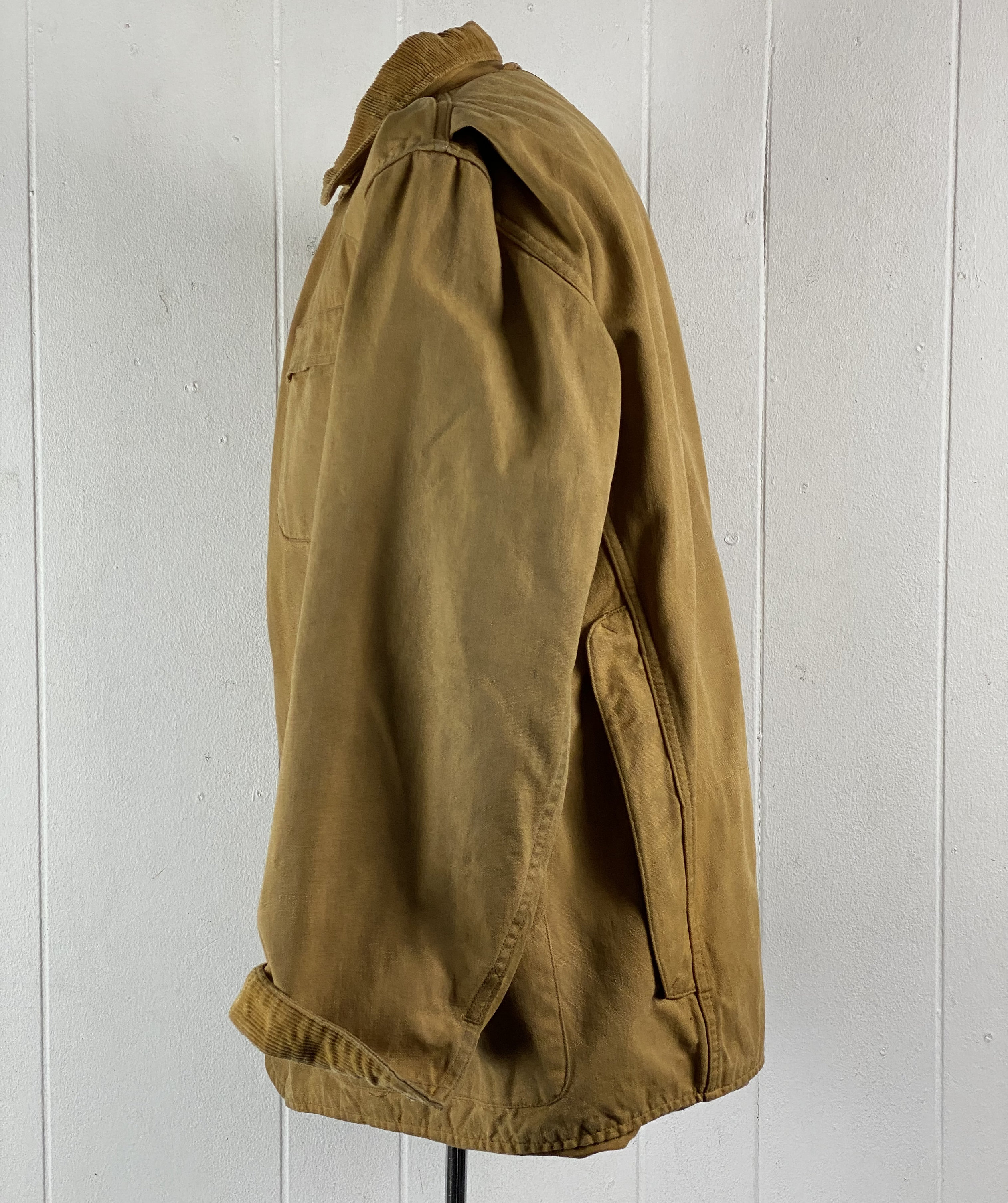 Vintage Jacket, 1950s Jacket, Vintage Hunting Jacket, Brown Duck Jacket ...