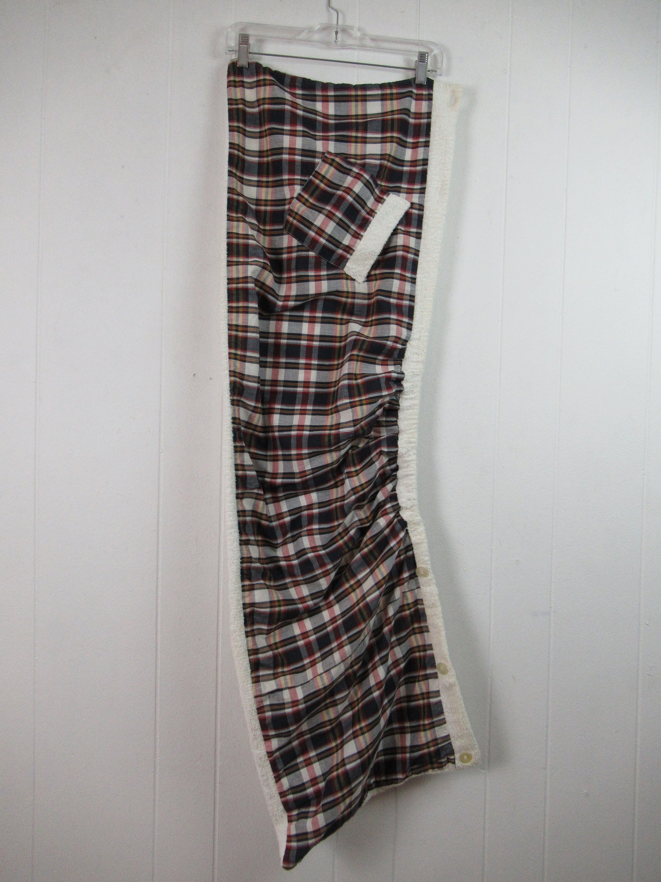 Vintage beach skirt 1950s sarong terrycloth wrap poolside | Etsy