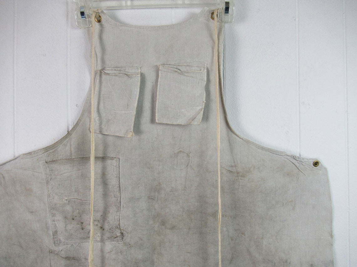 Vintage Apron 1940s Apron Vintage 40s Apron Work Apron - Etsy UK
