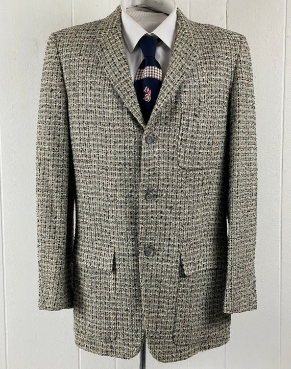 Vintage jacket, 1950 jacket, Hollywood fleck jacket, … - Gem