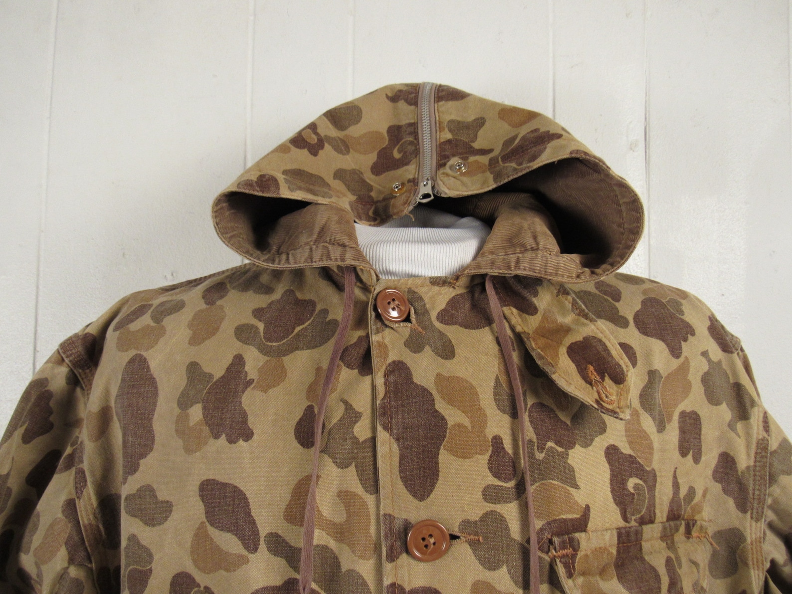 Vintage Jacket 1940s Jacket Camo Hunting Jacket Camouflage | Etsy