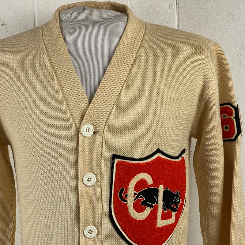 Letterman Sweater - Etsy