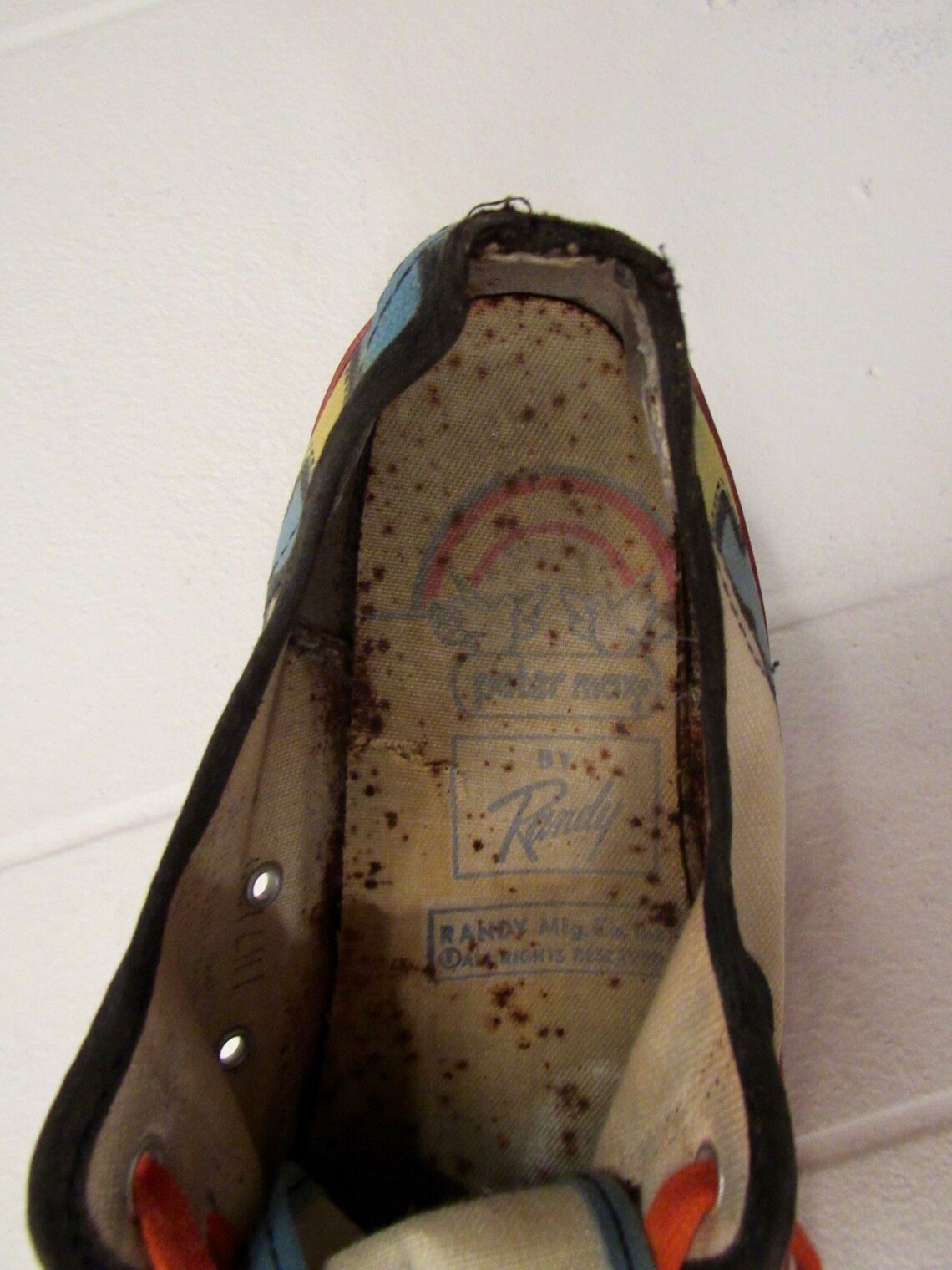 Peter Max Shoes, 1960s Shoes, Vintage Canvas Shoes, Pop Art Shoes ...