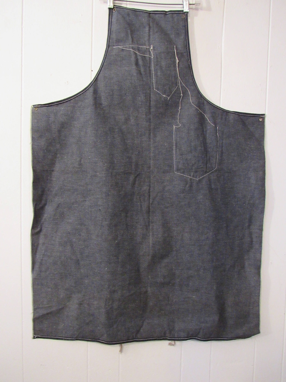 Vintage Workwear 1950s Apron Denim Apron Vintage Apron | Etsy