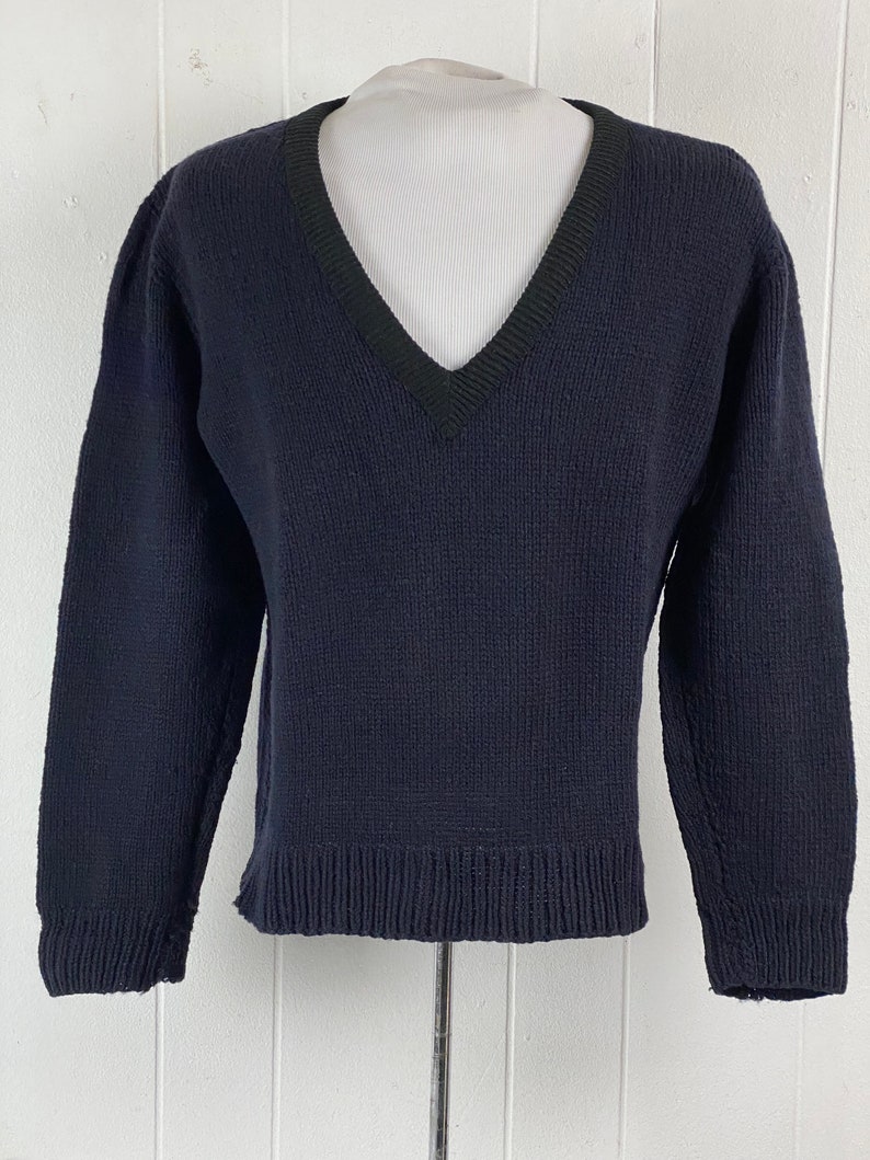 Vintage Sweater, Size Large, 1920s Sweater, 1930s Sweater, Knit Sweater ...