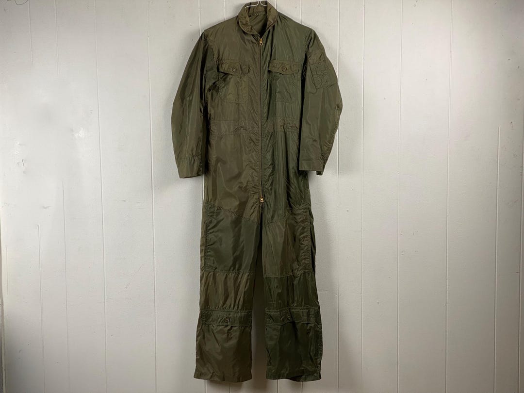 1940s Flight Suit, Size Medium, WWII Flying Suit, U. S. Navy ...