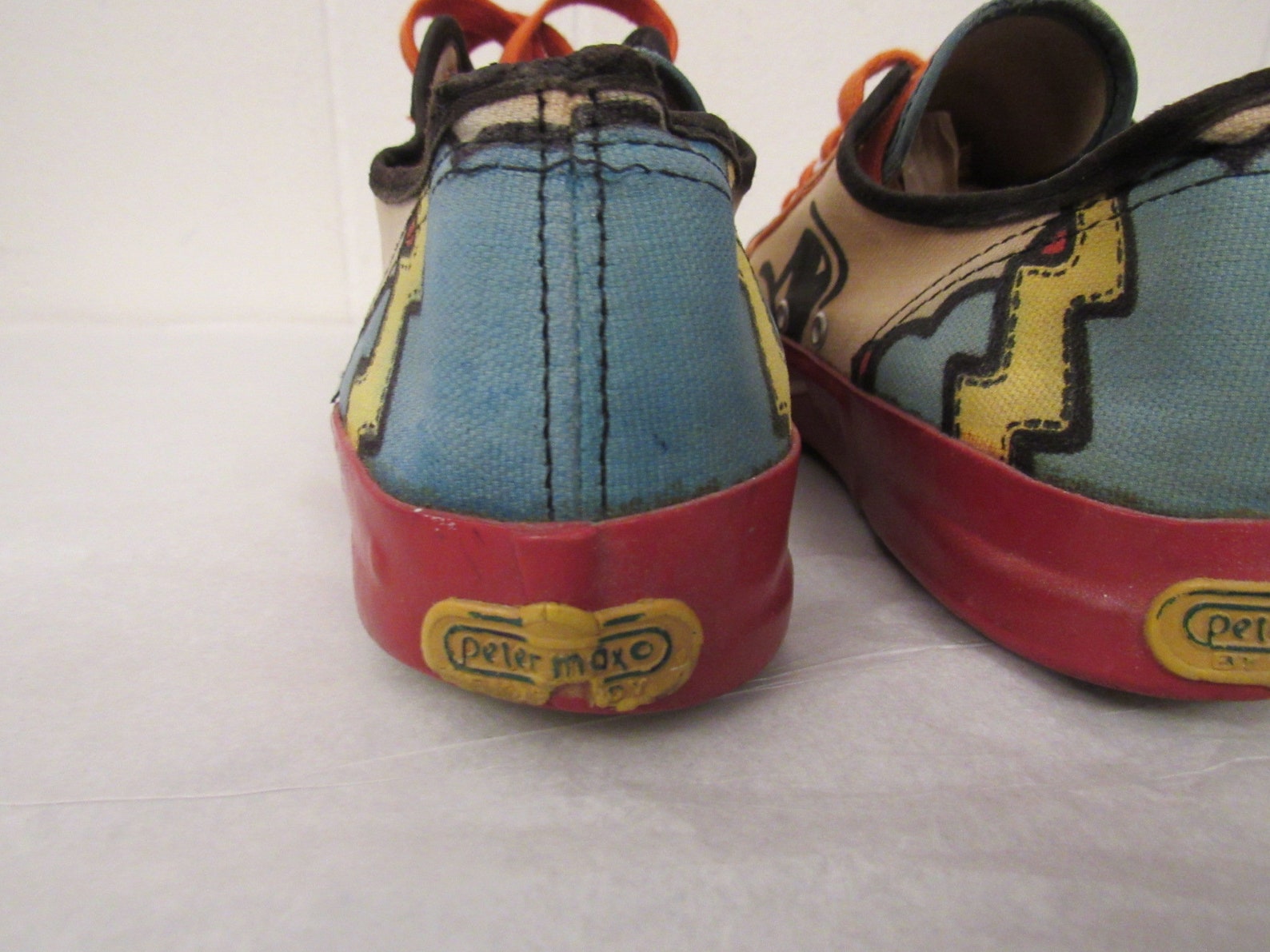 Peter Max Shoes, 1960s Shoes, Vintage Canvas Shoes, Pop Art Shoes ...
