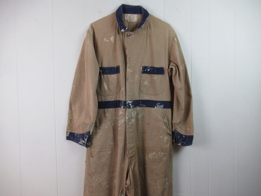 Vintage Coveralls, Vintage Workwear, 1940s Coveralls, Vintage Clothing ...