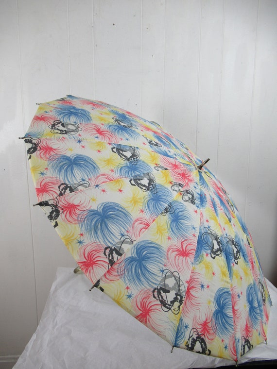 Vintage umbrella, 1960s umbrella, New York World's Fa… - Gem