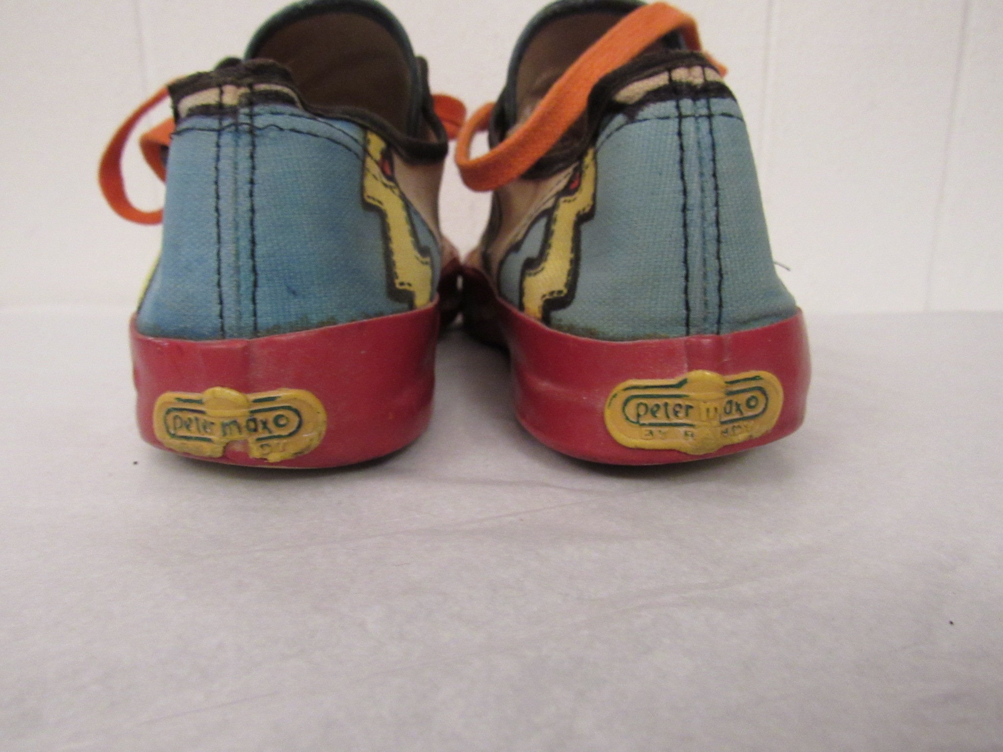 Peter Max Shoes, 1960s Shoes, Vintage Canvas Shoes, Pop Art Shoes ...
