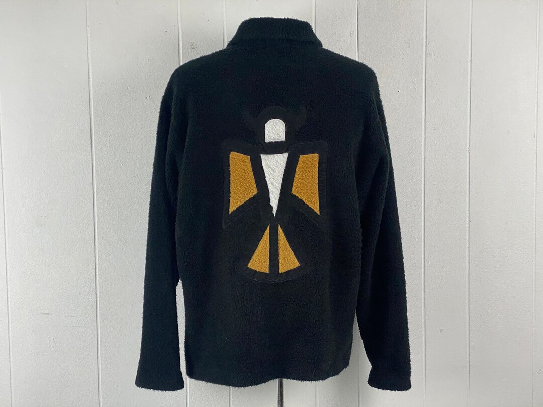 Vintage Jacket, Size Large, 1960s Jacket, Kodiak Jacket, Thunderbird Jacket, Campus Jacket, Faux ...