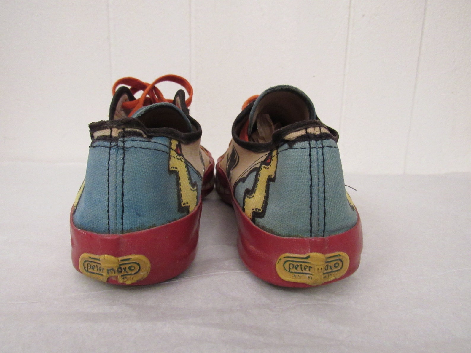 Peter Max Shoes, 1960s Shoes, Vintage Canvas Shoes, Pop Art Shoes ...