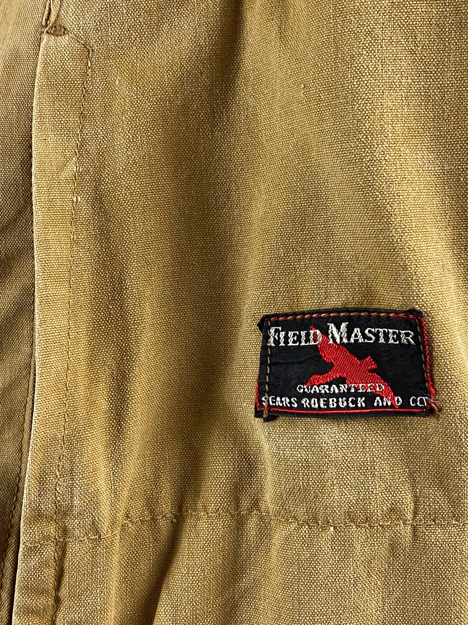 Vintage Jacket, Size Medium, 1940s Jacket, Brown Duck Jacket, Hunting ...