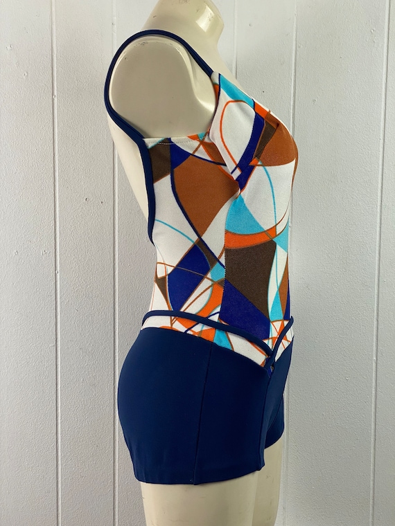 Vintage swimsuit, vintage bathing suit, 1960s bathing… - Gem