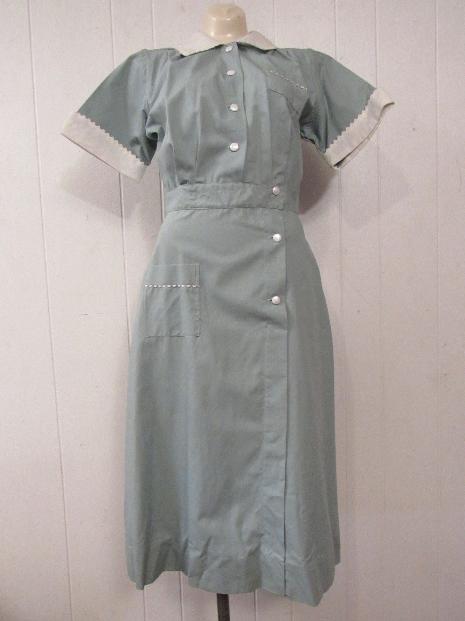 Vintage Maid Uniform 1950s Maid Servant Dress Vintage | Etsy UK