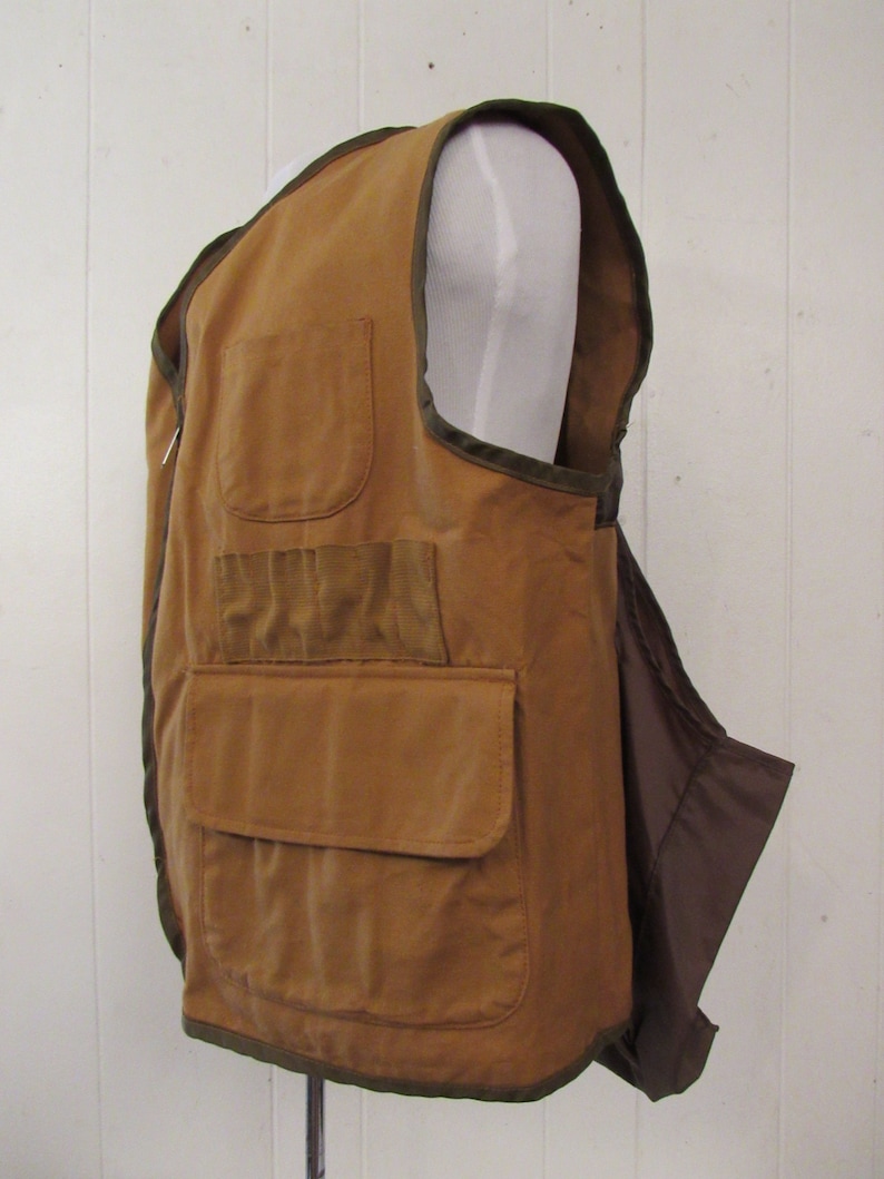 Vintage Hunting Vest Hunting Vest Brown Duck Vest 1960s - Etsy