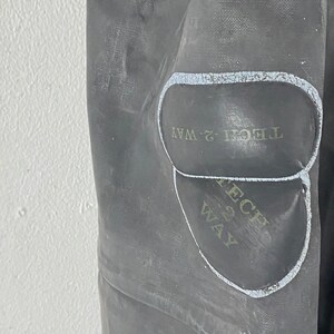 Vintage Jacket, Size Medium, Fireman's Jacket, 1950s Jacket, Rubber ...