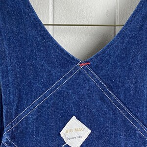 Vintage Overalls, 44" X 31", 1960s Overalls, Big Mac Overalls, Jcpenney ...