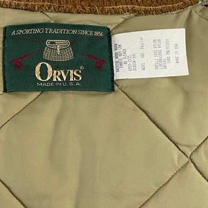 Vintage Orvis Vest, Size XXL, Vest Jacket, Hunting Vest, Fishing Vest ...