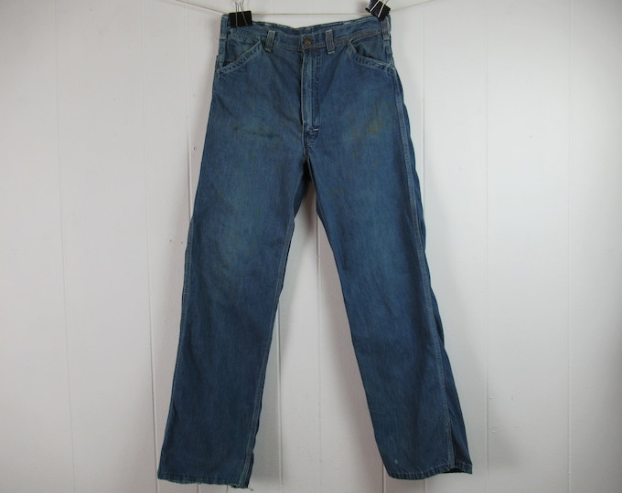 Vintage 1950s Deadstock Ely And Walker Red Ball Sanforized 10oz Denim