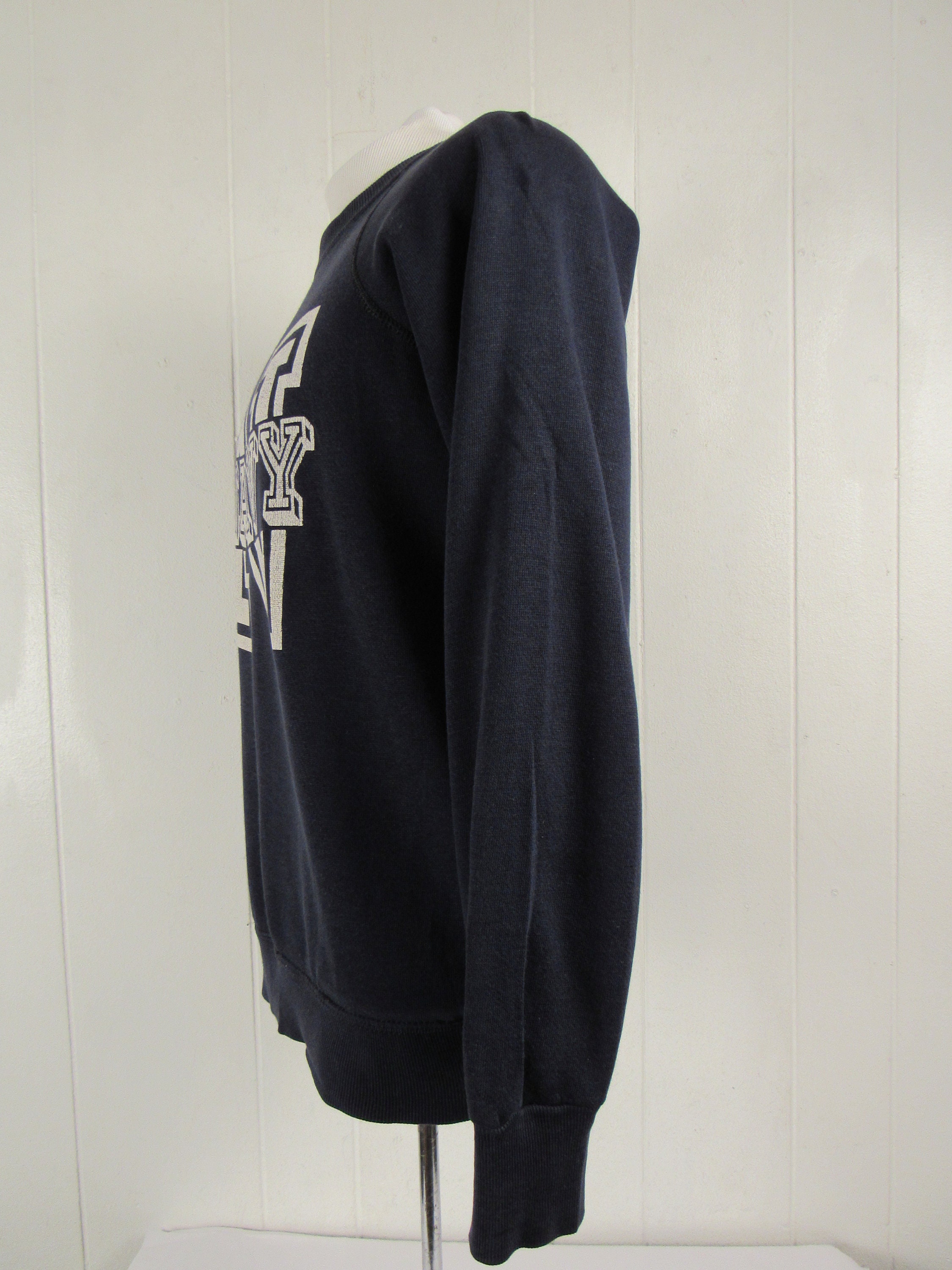Vintage sweatshirt 1970s sweatshirt Navy sweatshirt U.S. | Etsy