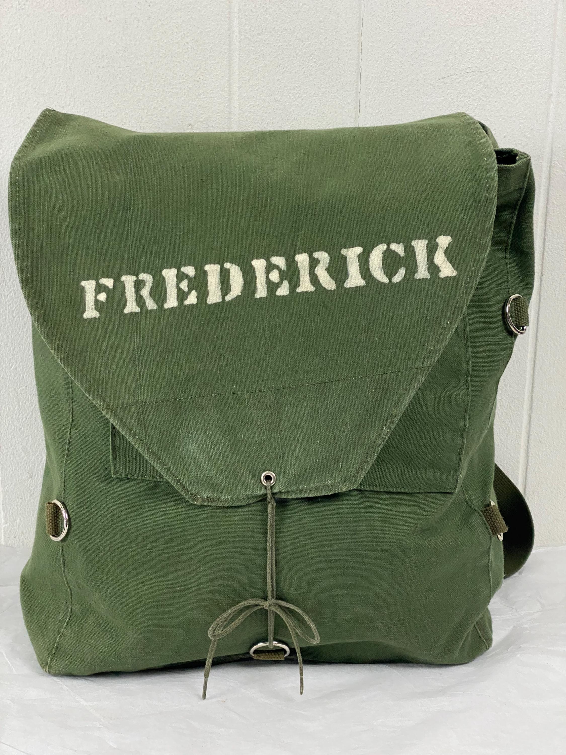 Vintage Backpack, 1960s Backpack, Canvas Bag, Camping Bag, Kumfort ...