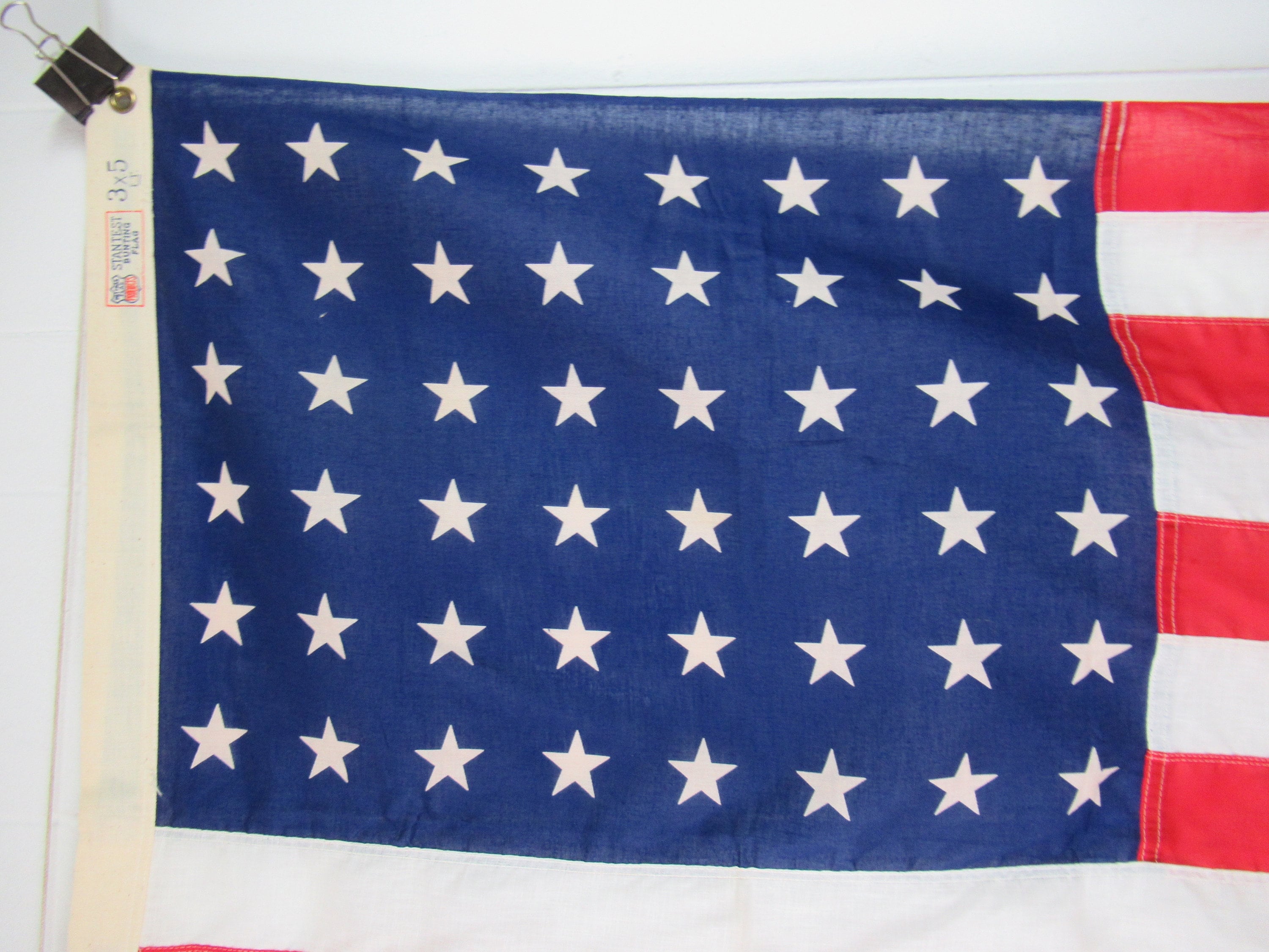 Vintage flag 48 star flag American flag U.S. flag Dettras | Etsy