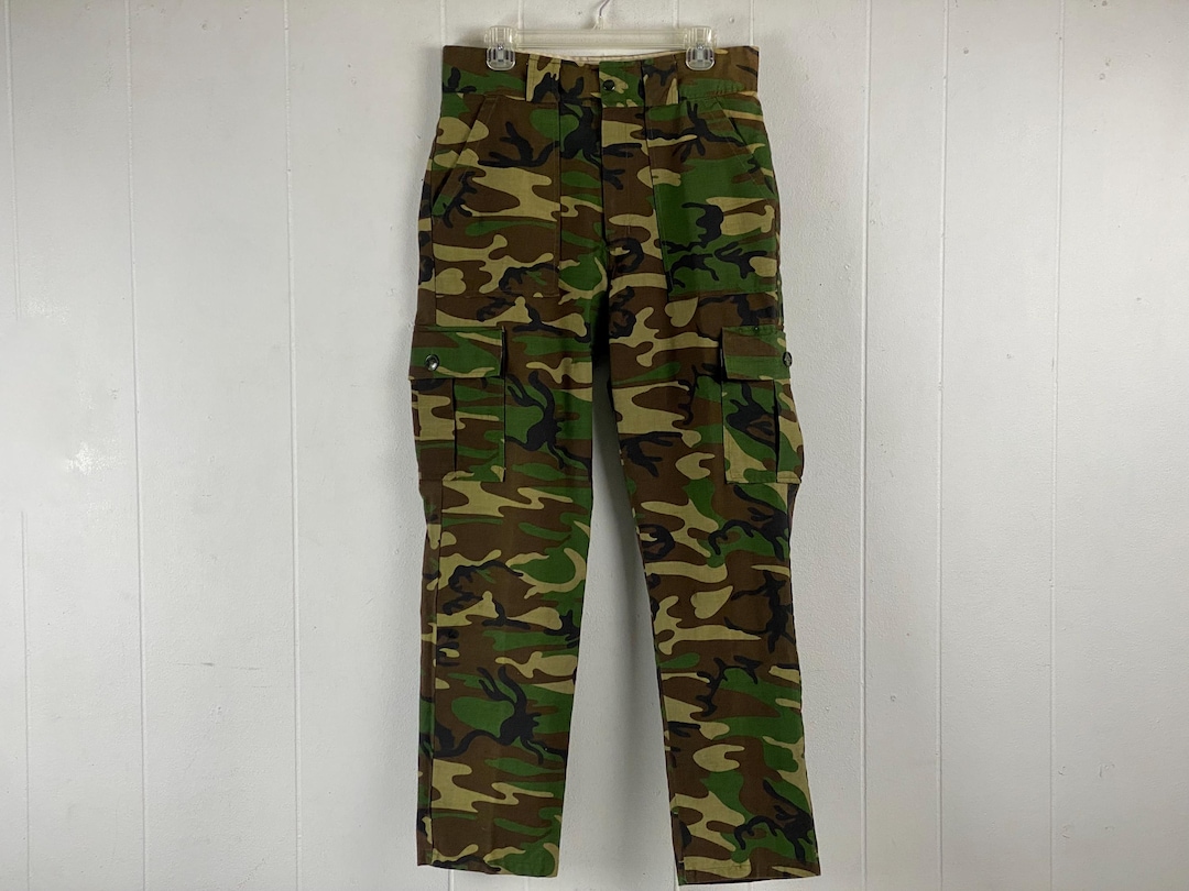 Vintage Pants, 33" X 31.5", Kmart Pants, 1960s Pants, Camo Pants ...