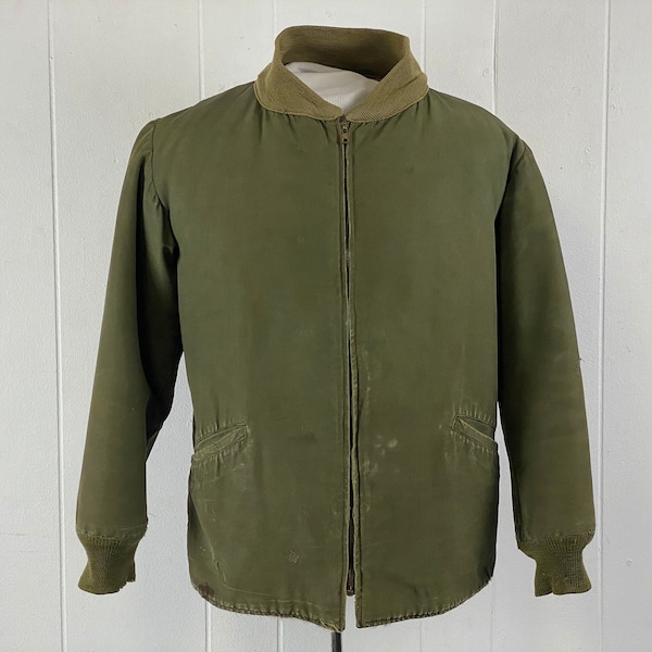 Vintage Army Tanker Jacket - Etsy