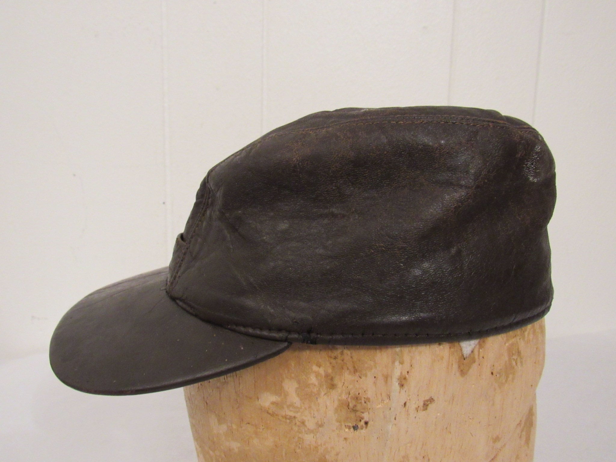 Vintage Hat Lee Hat 1950s Hat Leather Hat Hunting Hat - Etsy