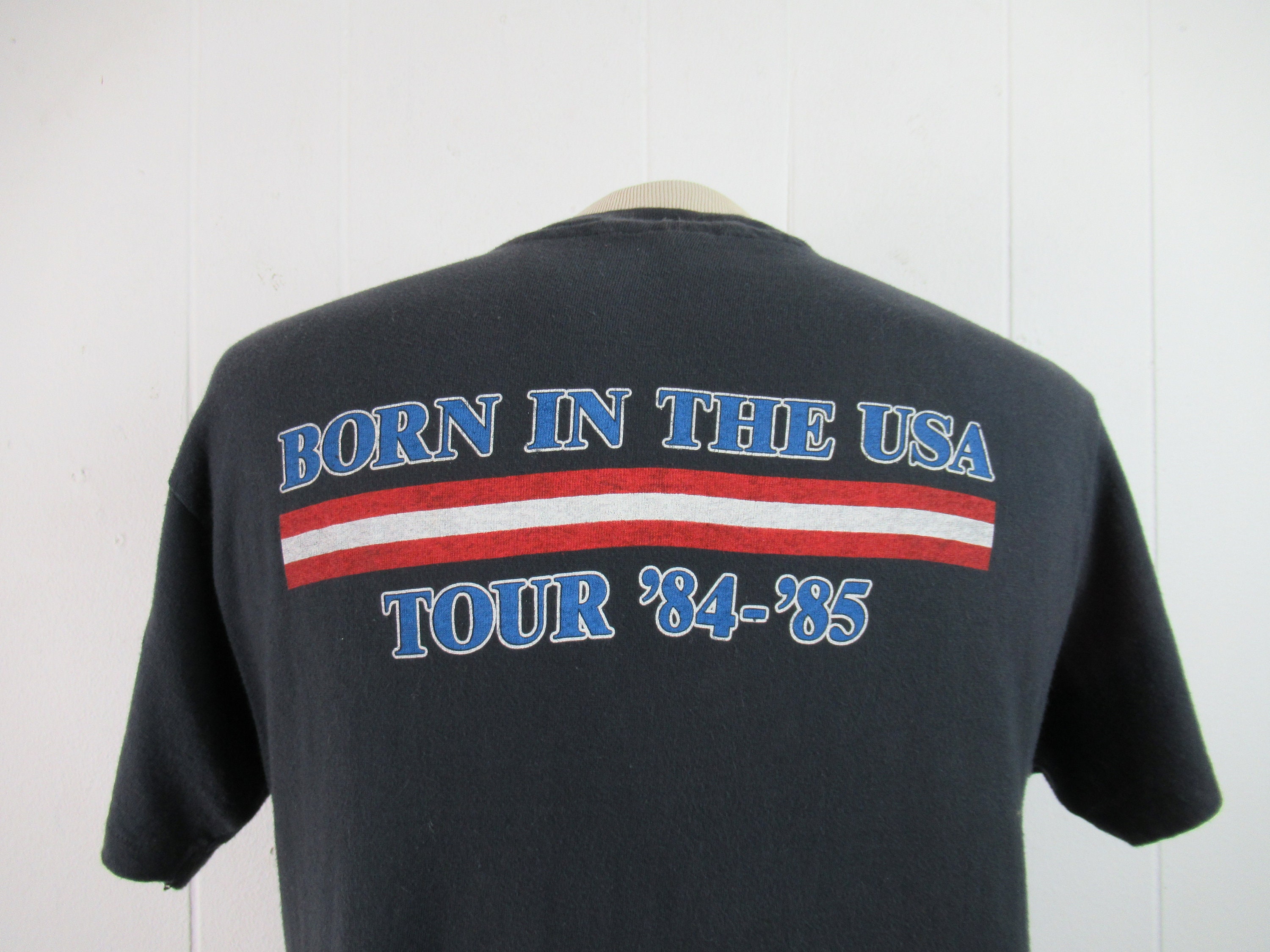 Vintage t shirt, Bruce Springsteen t shirt, concert tour t shirt sold ...