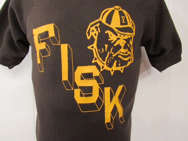 Vintage Sweatshirt Fisk Bulldogs T Shirt University - Etsy