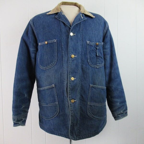 Mens Railroad Denim Jacket - Etsy