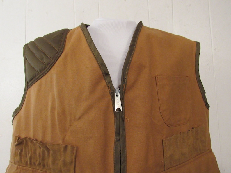 Vintage Hunting Vest Hunting Vest Brown Duck Vest 1960s - Etsy