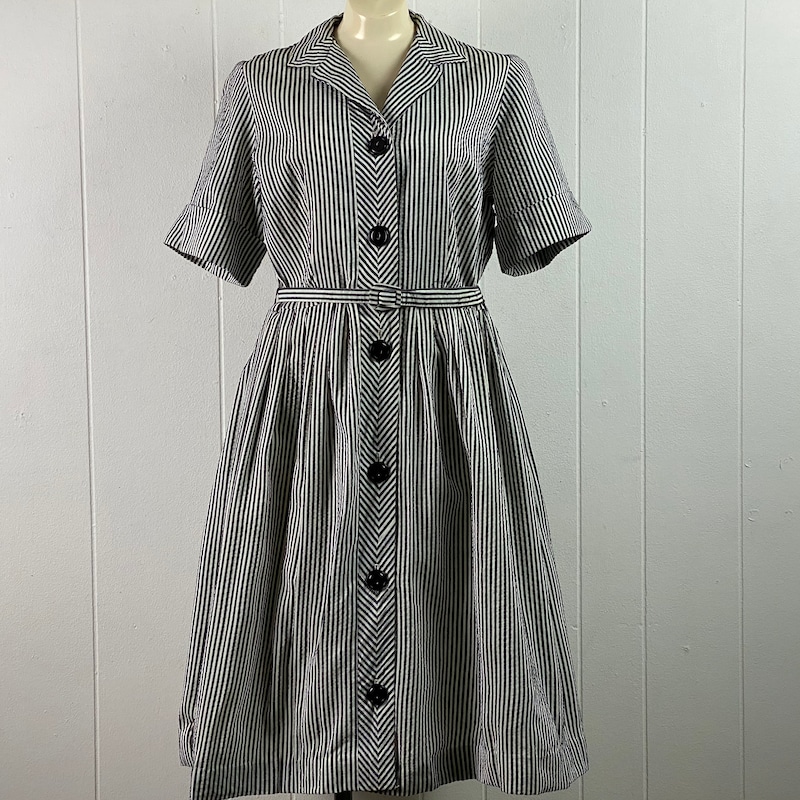 Seersucker Dress - Etsy