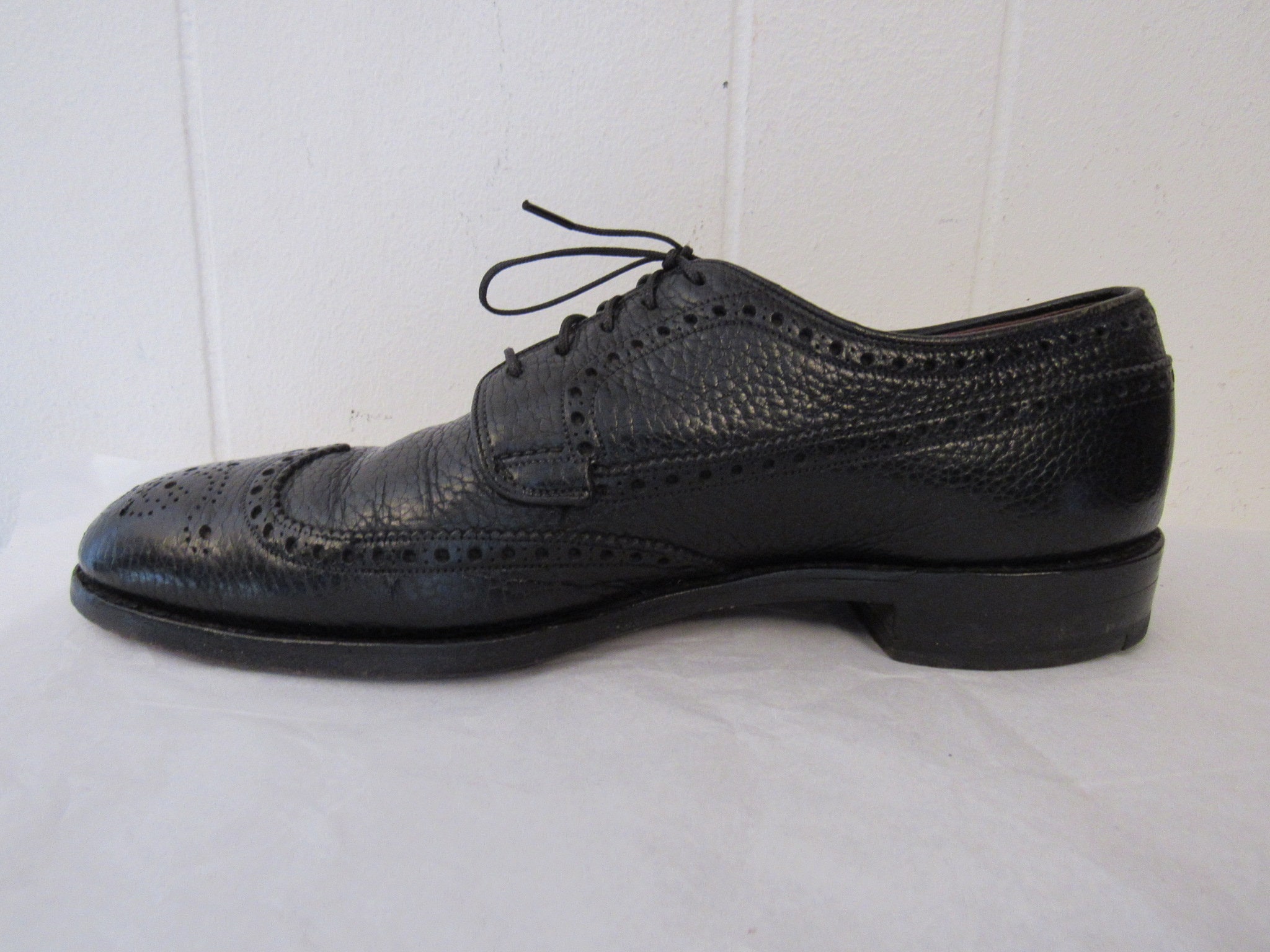 Vintage Shoes, Black Wingtip Shoes, 1950s Shoes, Church's Shoes ...