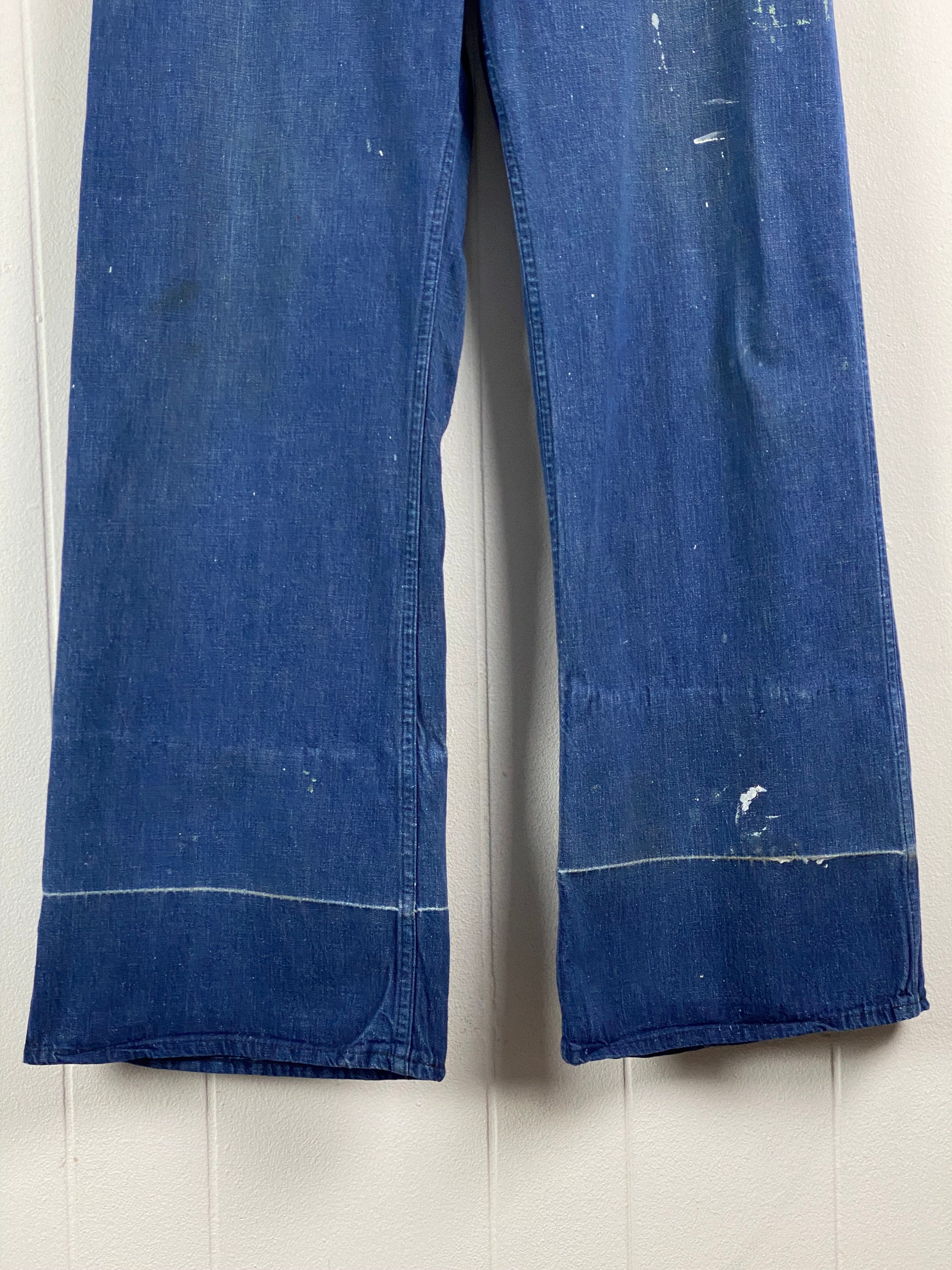 Vintage Denim Pants, U.S. Navy Pants, 1950s Denim Jeans Vintage Denim Pants, U.S. Navy Pants, 1950s Denim Jeans