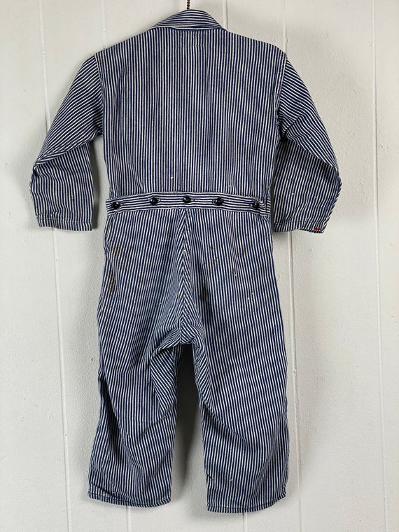 Child size coveralls, 1950s coveralls, denim coverall… - Gem